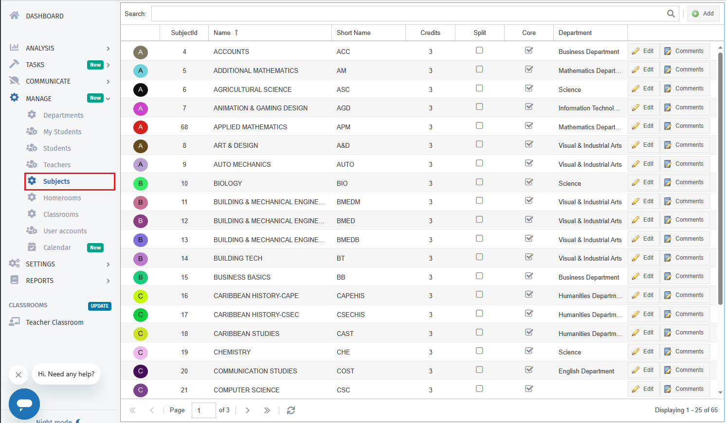Managing Departments on MySchoolJamaica.com Platform – COMSOL (JAMAICA ...